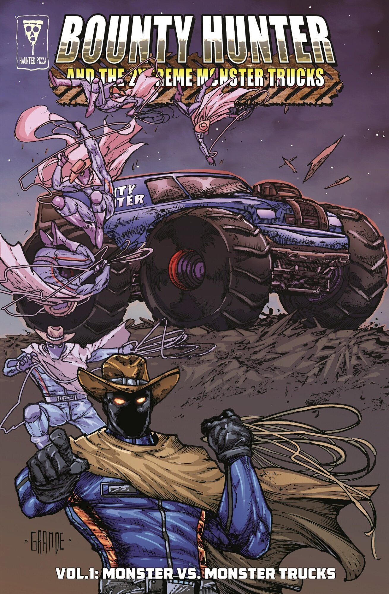 Haunted Pizza LLC Announces Graphic Novel Series: Bounty Hunter and the ...
